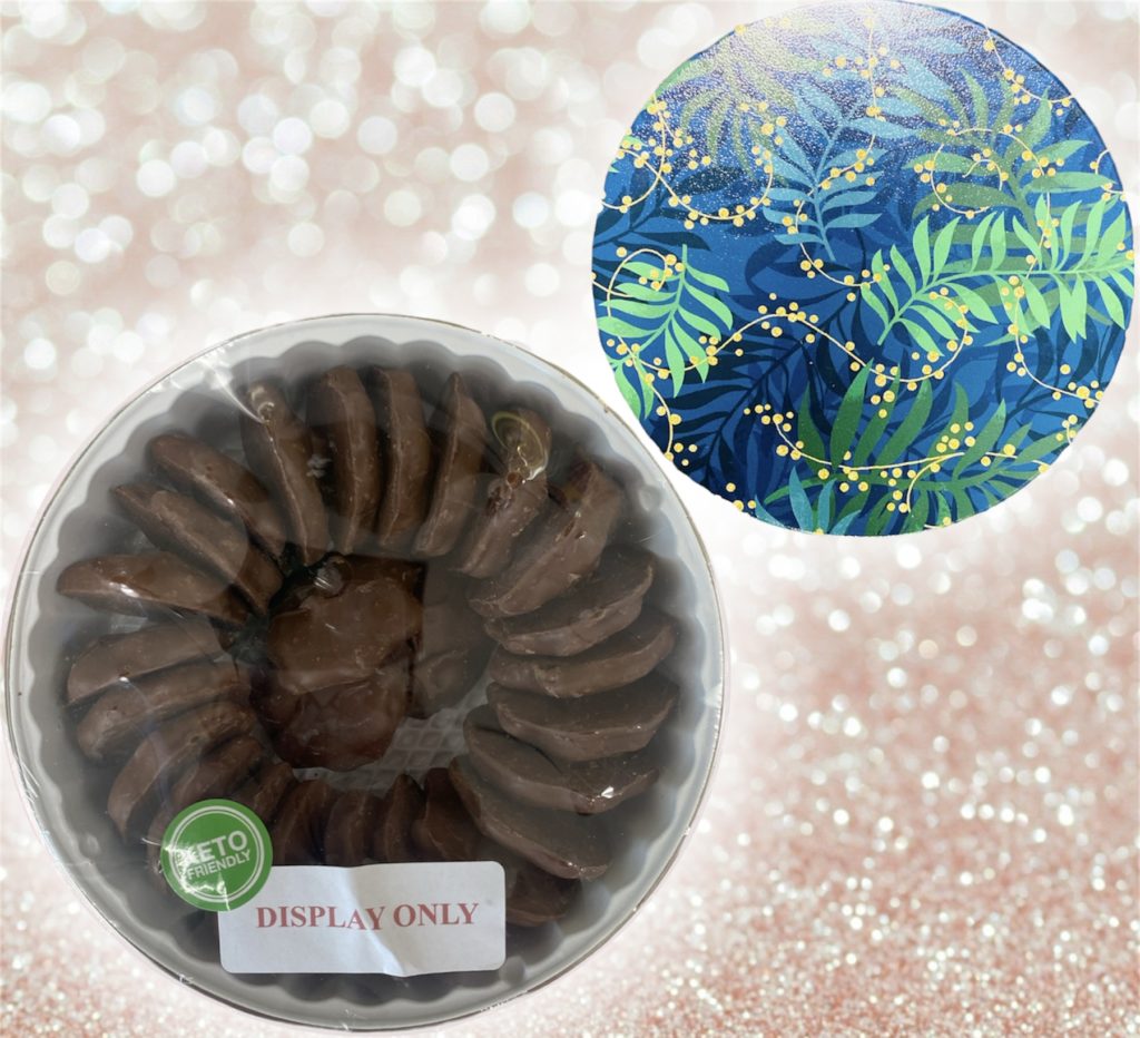 Sugarless deLite – Dark Chocolate Pecan Turtles Tins