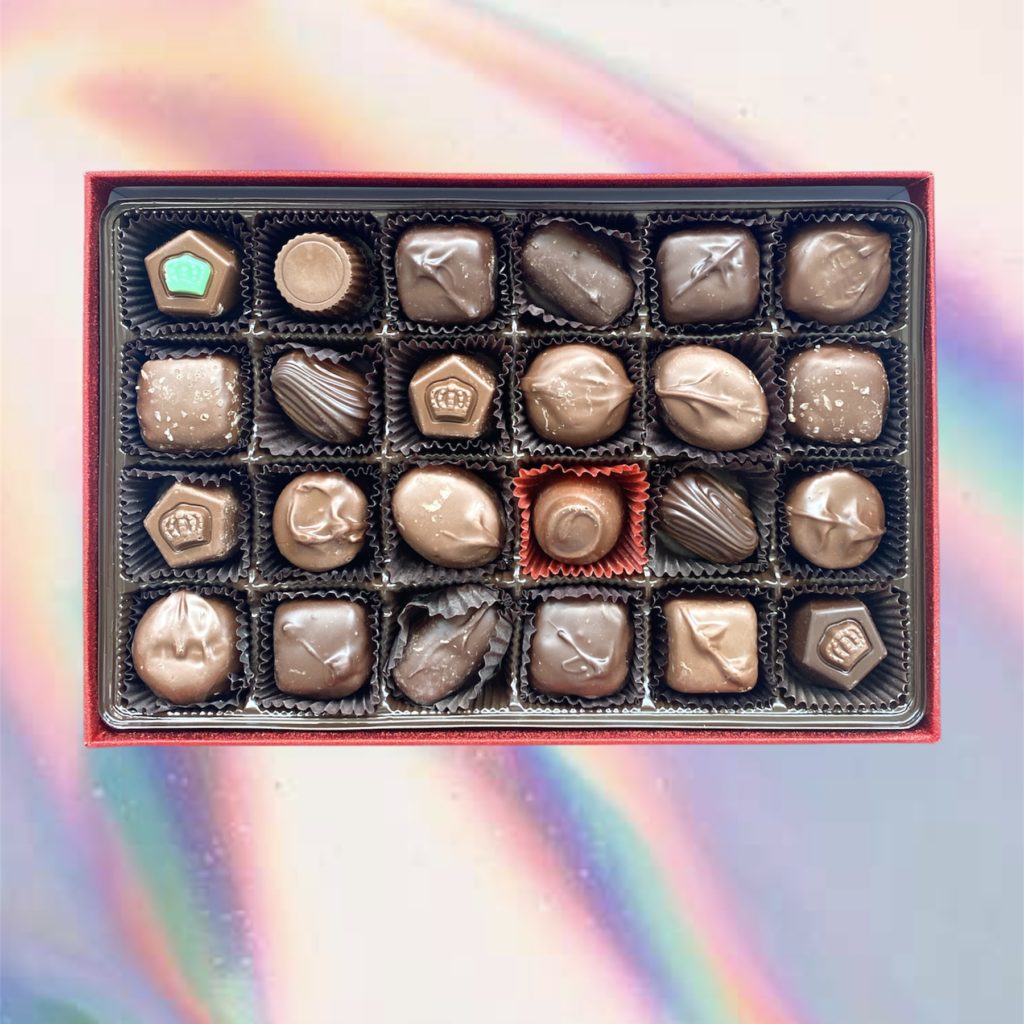 24 Piece Assorted Gourmet Chocolates | Sugarless Delite