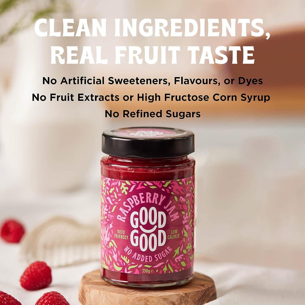 No Sugar Added Strawberry Jam | Sugarless Delite